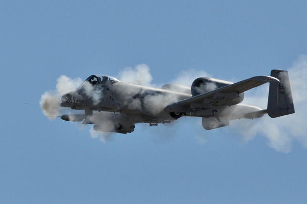 A-10 Warthog Lands Safely After Missile Strike During Combat Mission ...